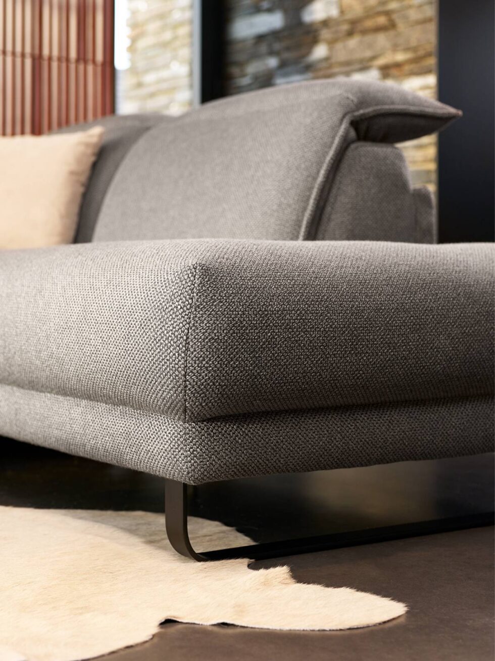 Elegantes Sofa Drehbare Sitzflache Ebenbild