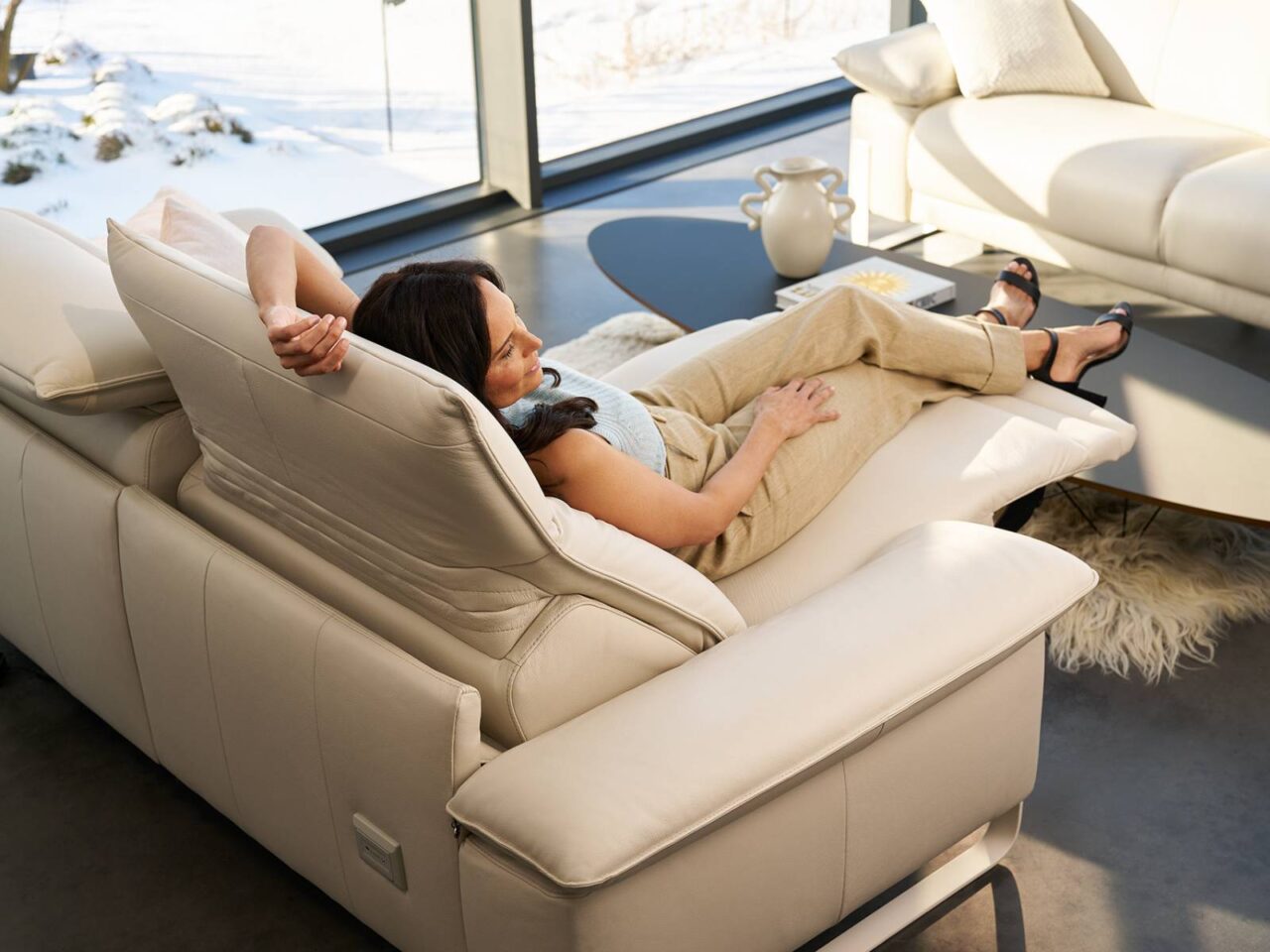 Zeitlos Elegantes Sofa - SERENO | Rom 1961